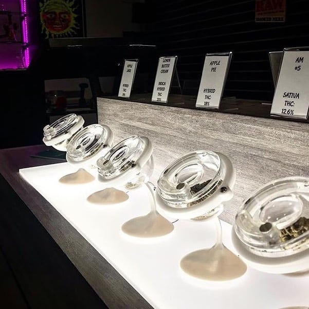 Bud Bar Displays - The Cannabis Community